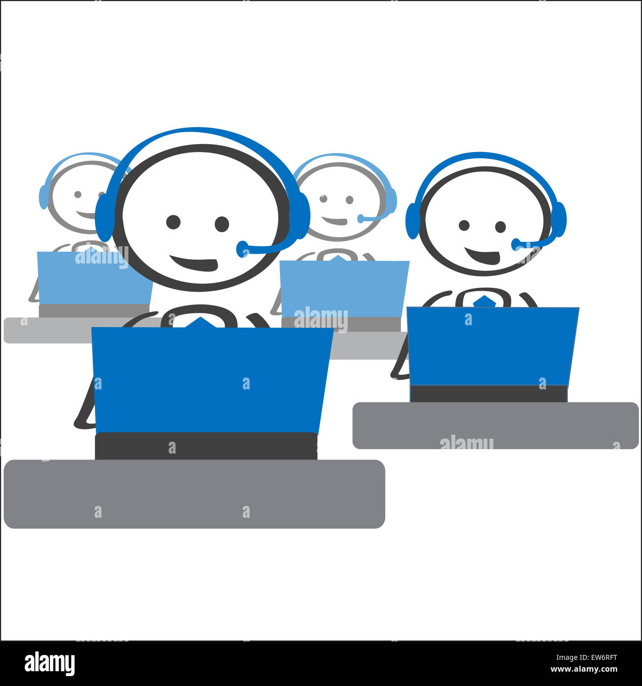 Helpdesk support service Stock Photo - Alamy