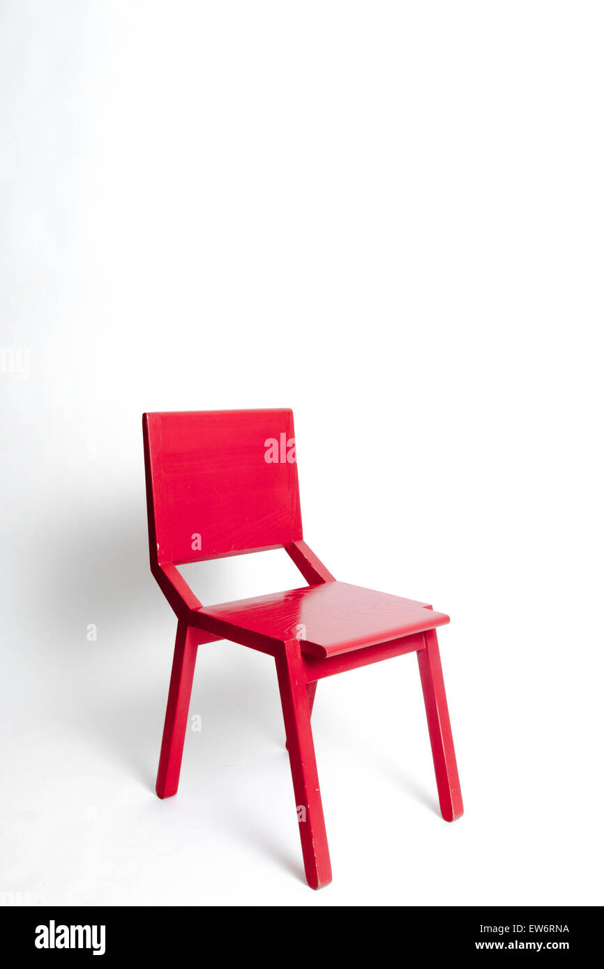 Modern red chair hi-res stock photography and images - Alamy