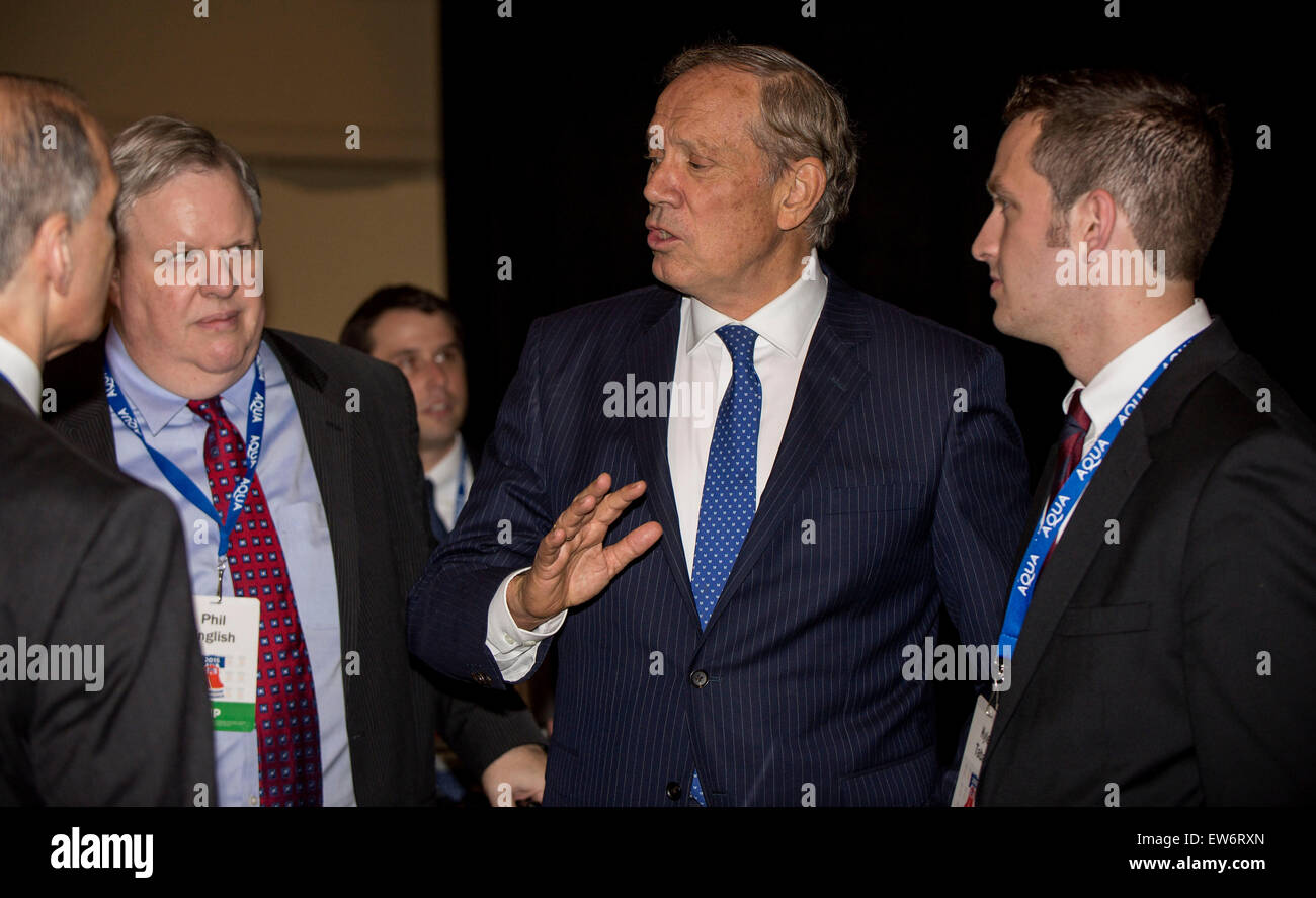 Philadelphia, Pennsylvania, USA. 18th June, 2015. Former New York ...