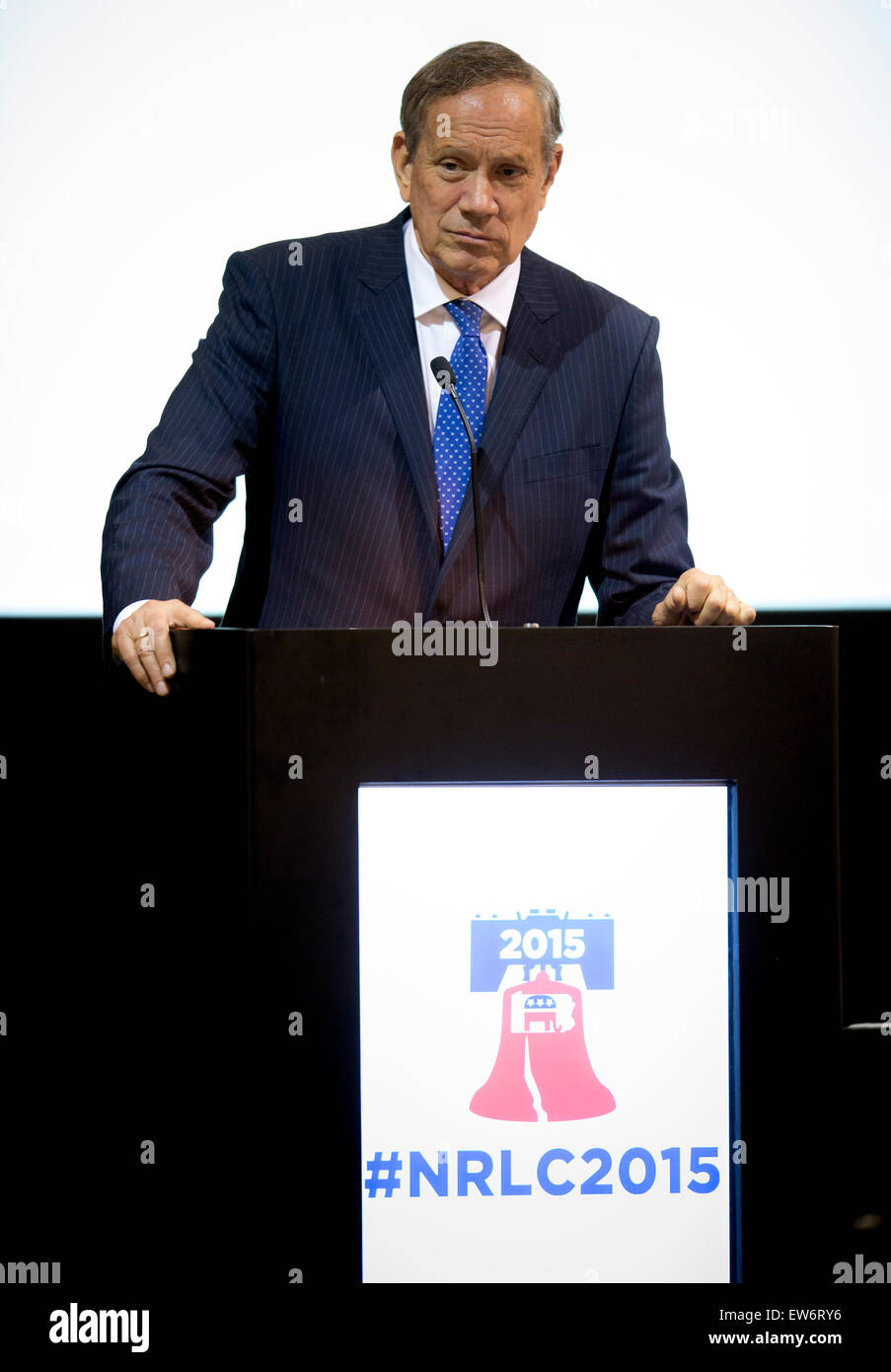 Philadelphia, Pennsylvania, USA. 18th June, 2015. Former New York ...