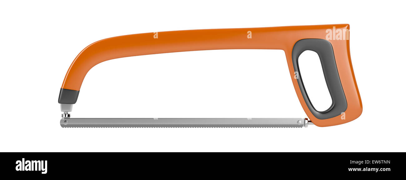 Hacksaw isolated on white background Stock Photo - Alamy