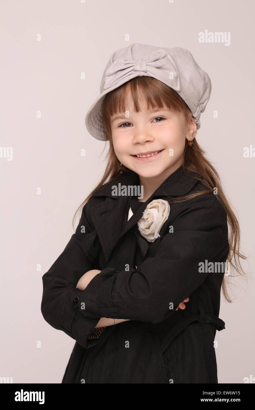 Cute little model hi-res stock photography and images - Alamy