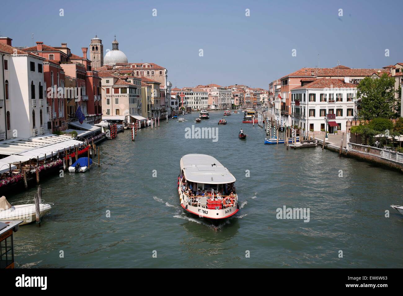 Boat in Venice Stock Photo - Alamy