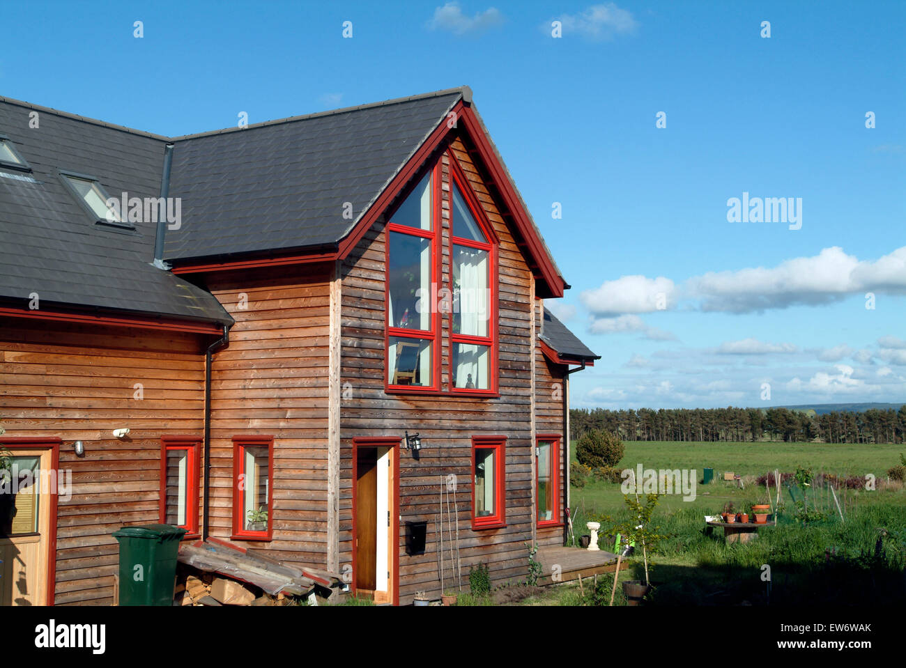 Findhorn eco village community hi-res stock photography and images - Alamy