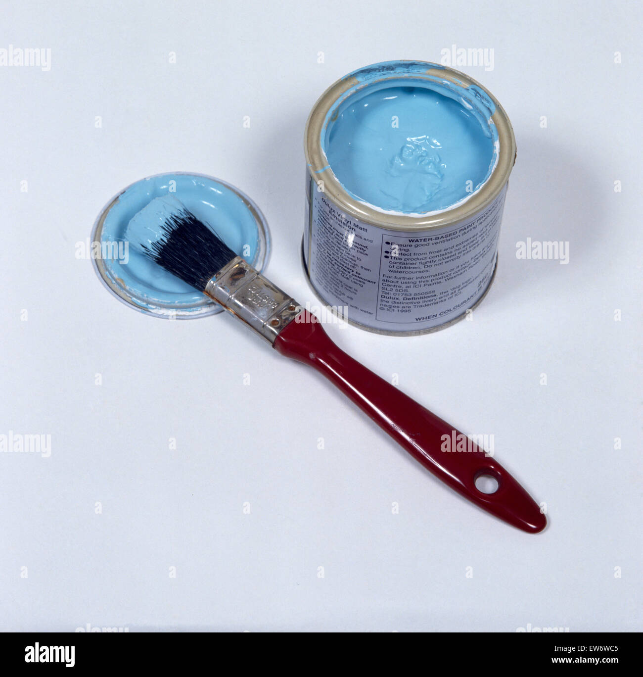 Blue paint hi-res stock photography and images - Alamy