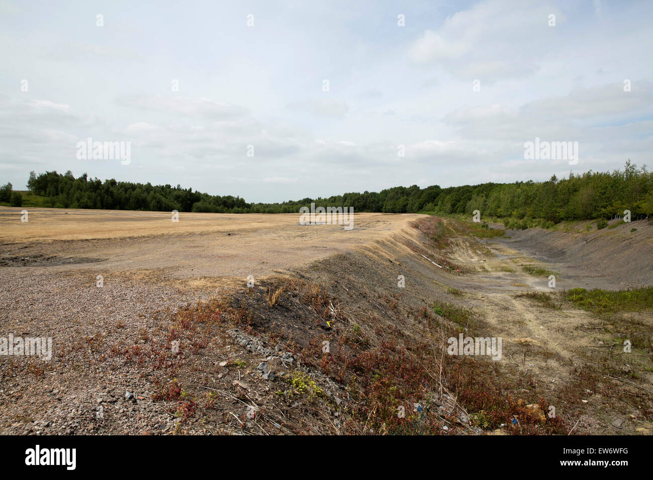 The Baddesley Colliery site in Main Road, Baxterley that is to be used ...