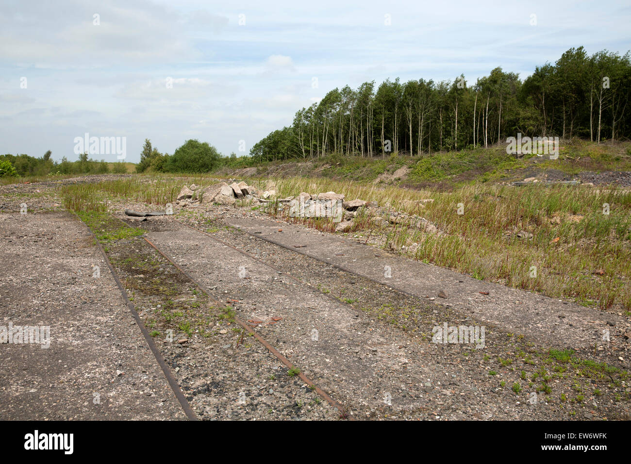 The Baddesley Colliery site in Main Road, Baxterley that is to be used ...