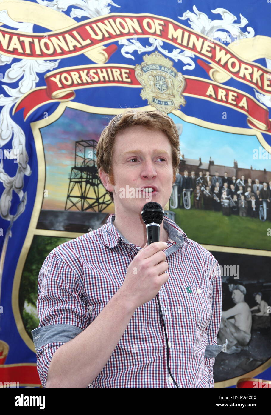 Yorkshire miners strike banners hi-res stock photography and images - Alamy