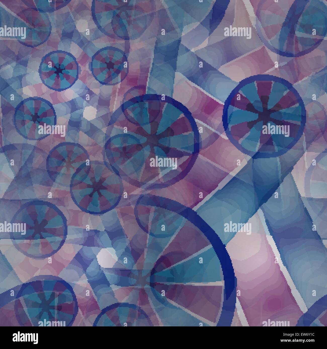 Composition of abstract radial grid Stock Vector Image & Art - Alamy