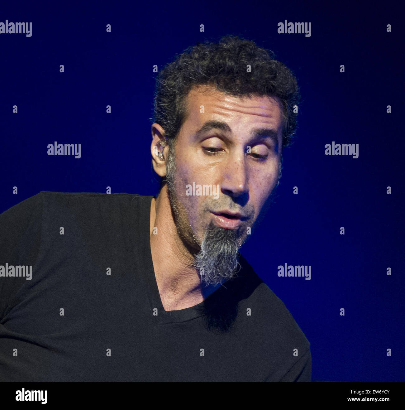 American hard rock band System of a Down (SOAD) perform at the Ziggo ...