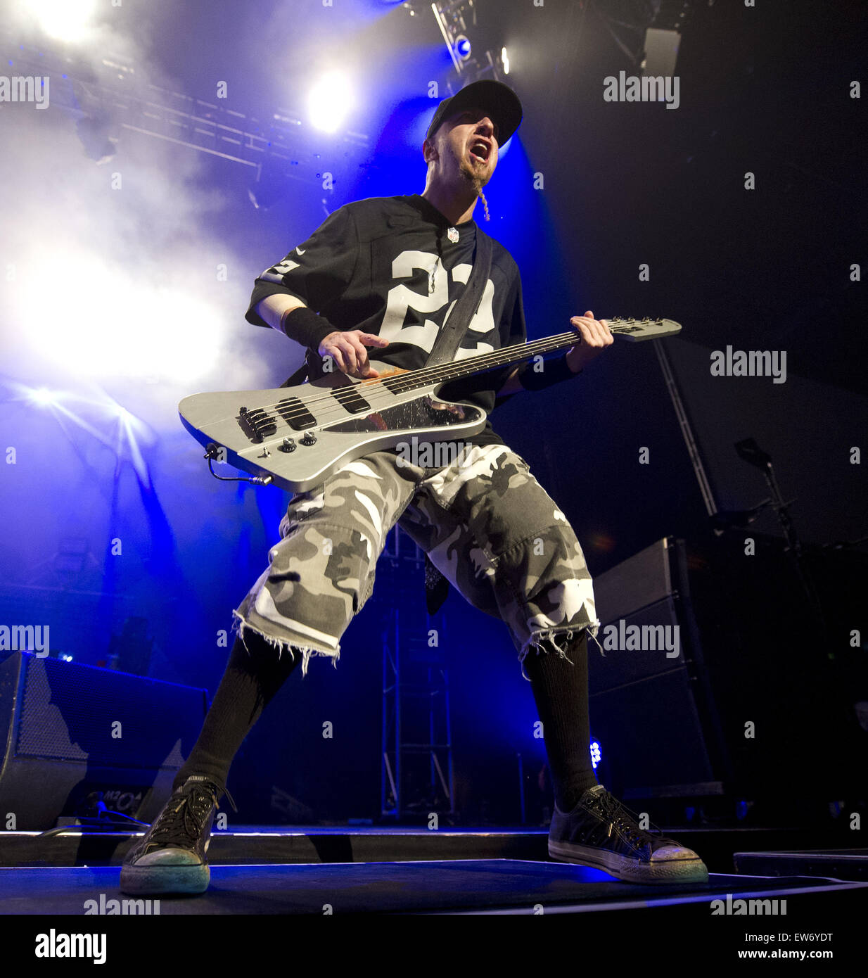 American hard rock band System of a Down (SOAD) perform at the Ziggo ...