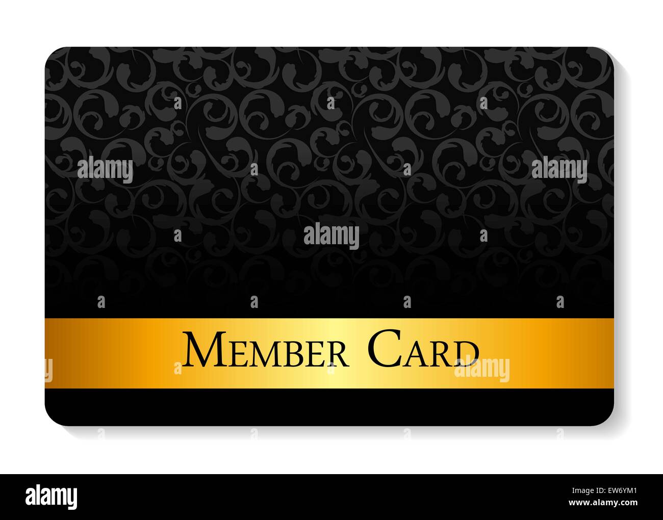 VIP Members Card Vector Illustration Stock Vector Image & Art - Alamy