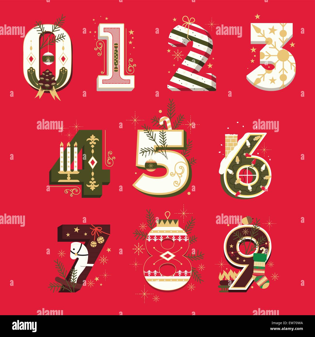 Six details Stock Vector Images - Alamy