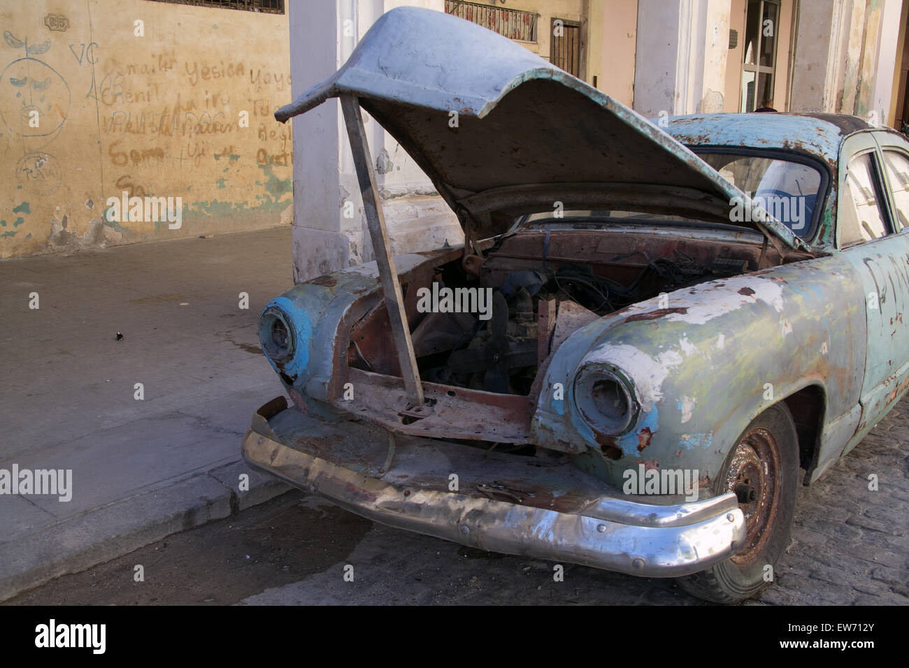 Old Broken Down Car