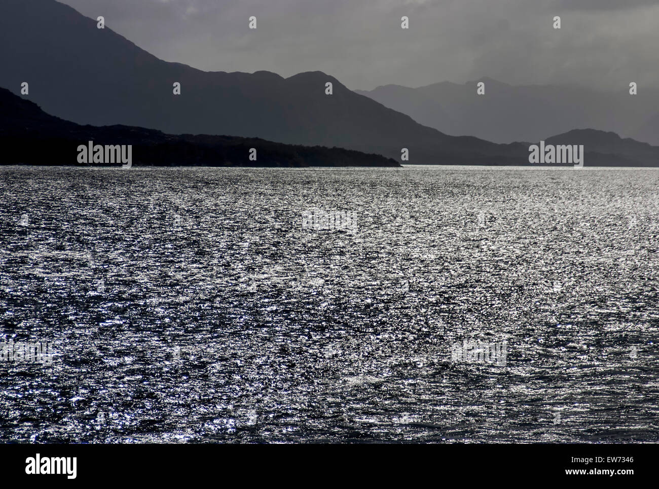 Cruising off the southern Chile coast Stock Photo - Alamy