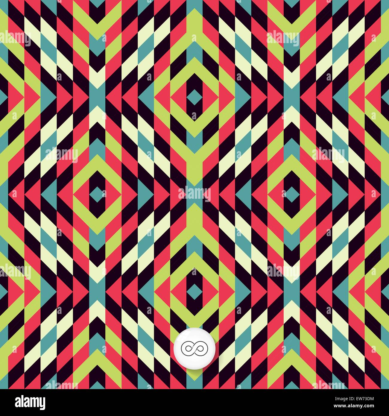 Seamless Geometric Background Mosaic Abstract Vector Illustration Can Be Used For Wallpaper