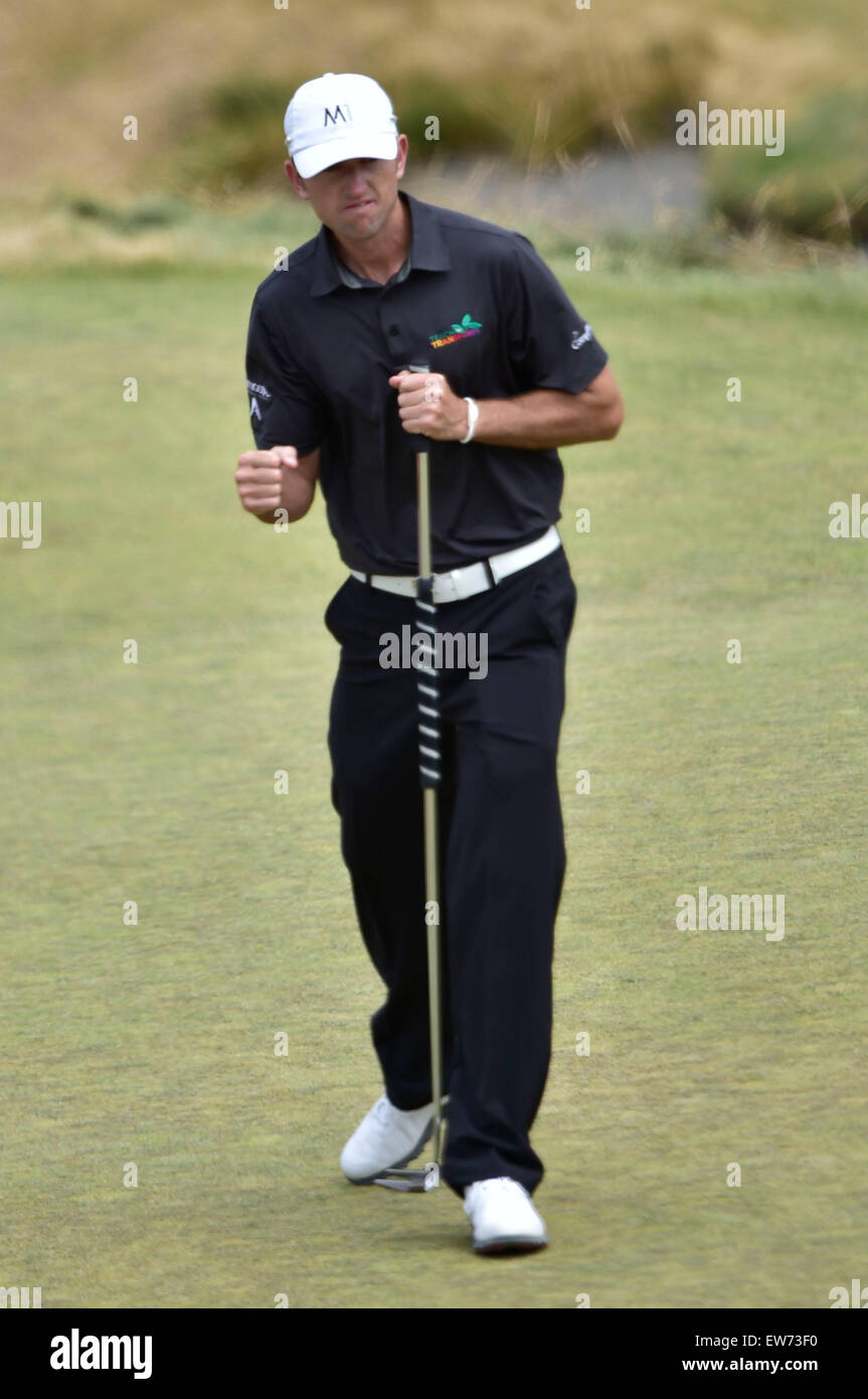 Chambers Bay, University Place, Washington, USA. 18th June, 2015. Jason ...