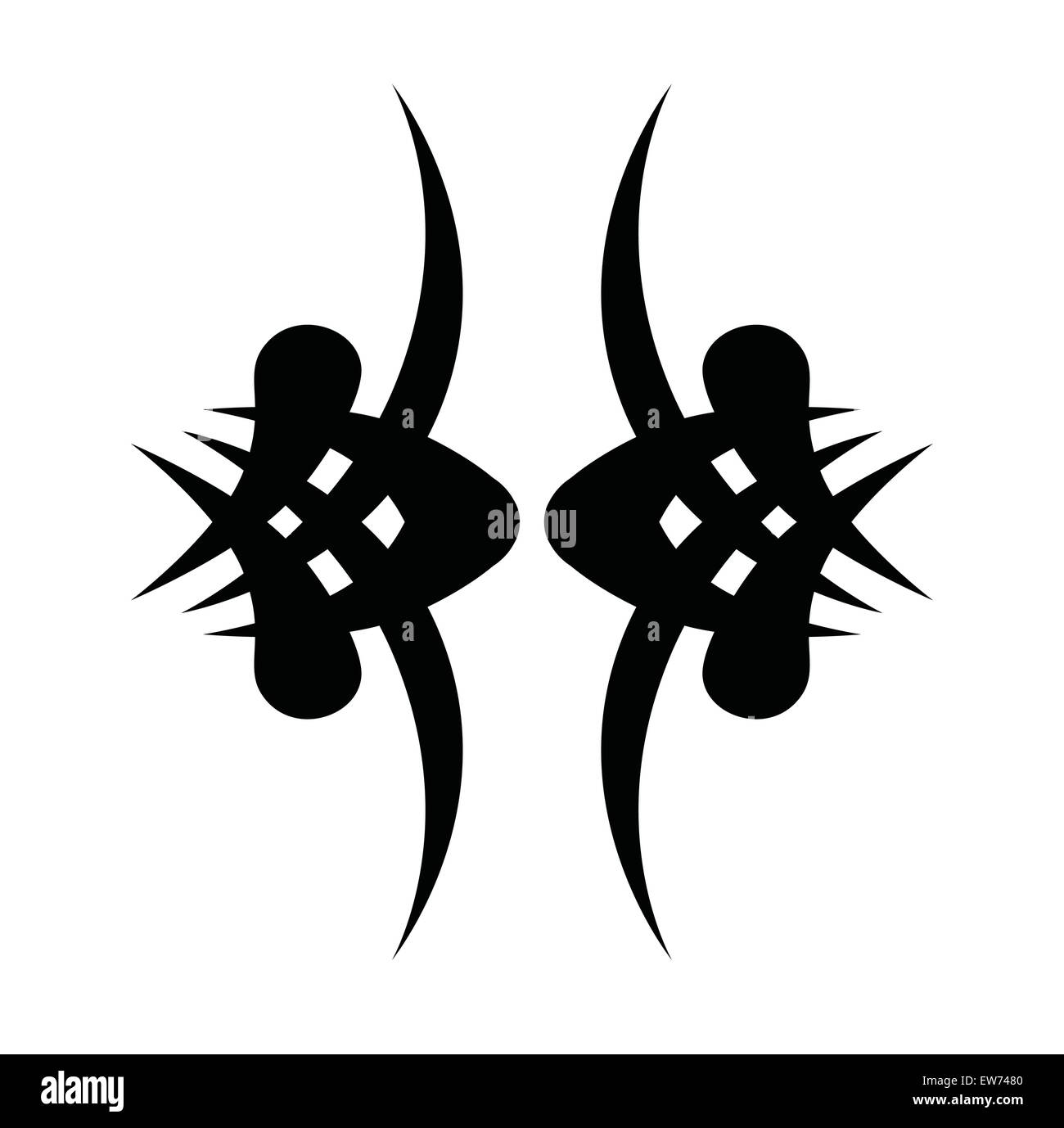 Tattoo pattern. Patterned design Stock Vector Image & Art - Alamy
