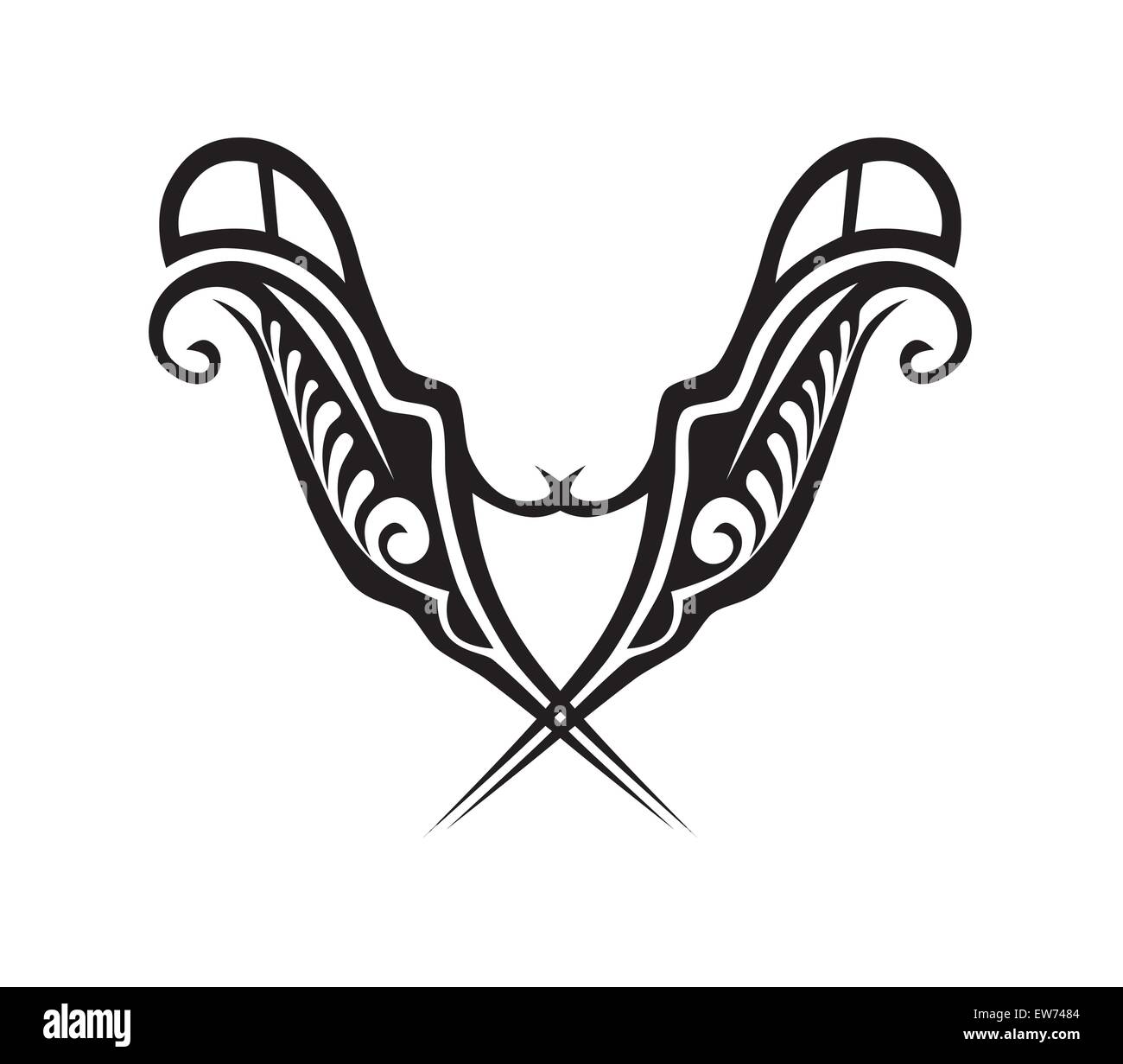 Tattoo pattern. Patterned design Stock Vector Image & Art - Alamy