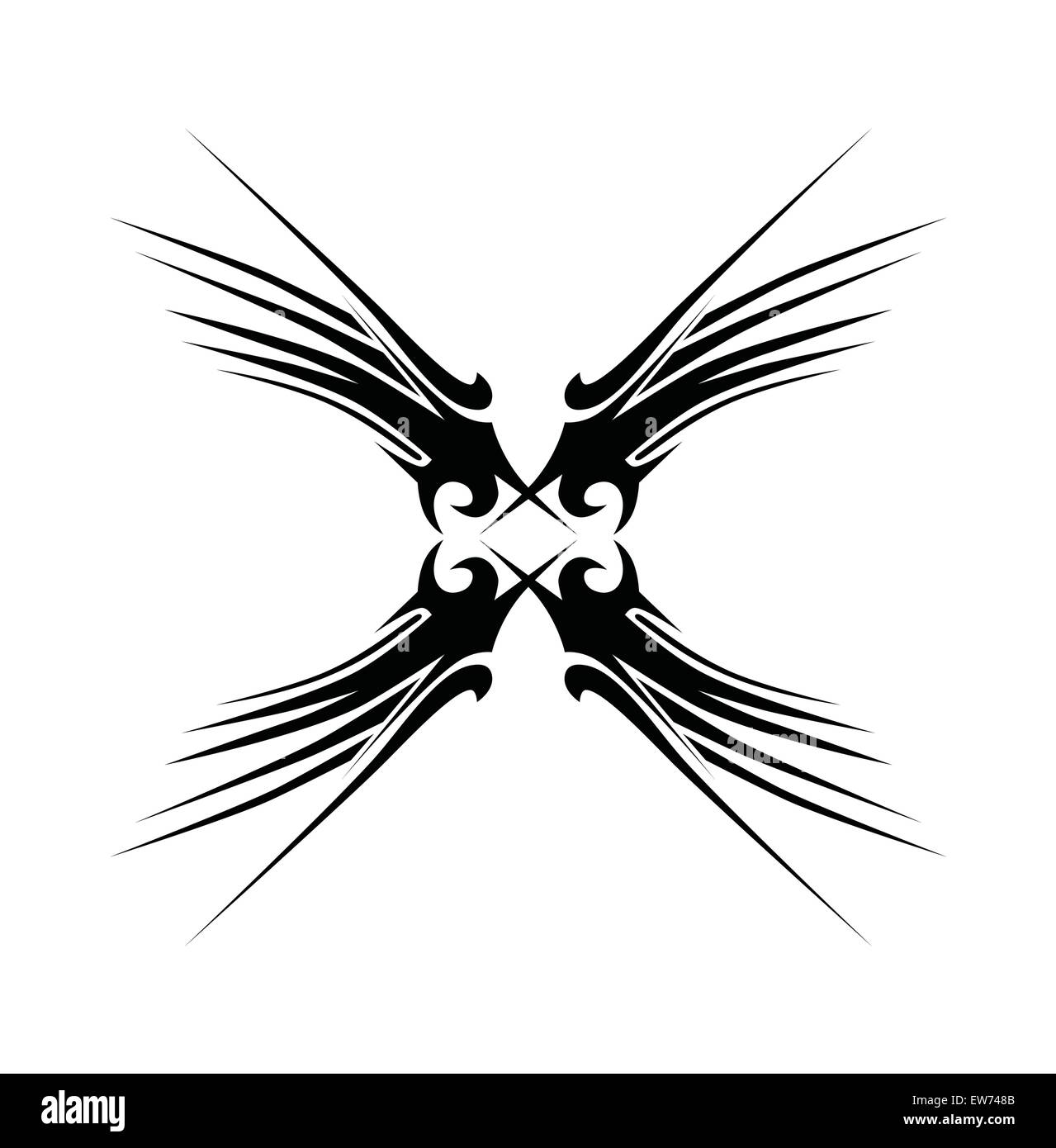 Tattoo pattern. Patterned design Stock Vector Image & Art - Alamy