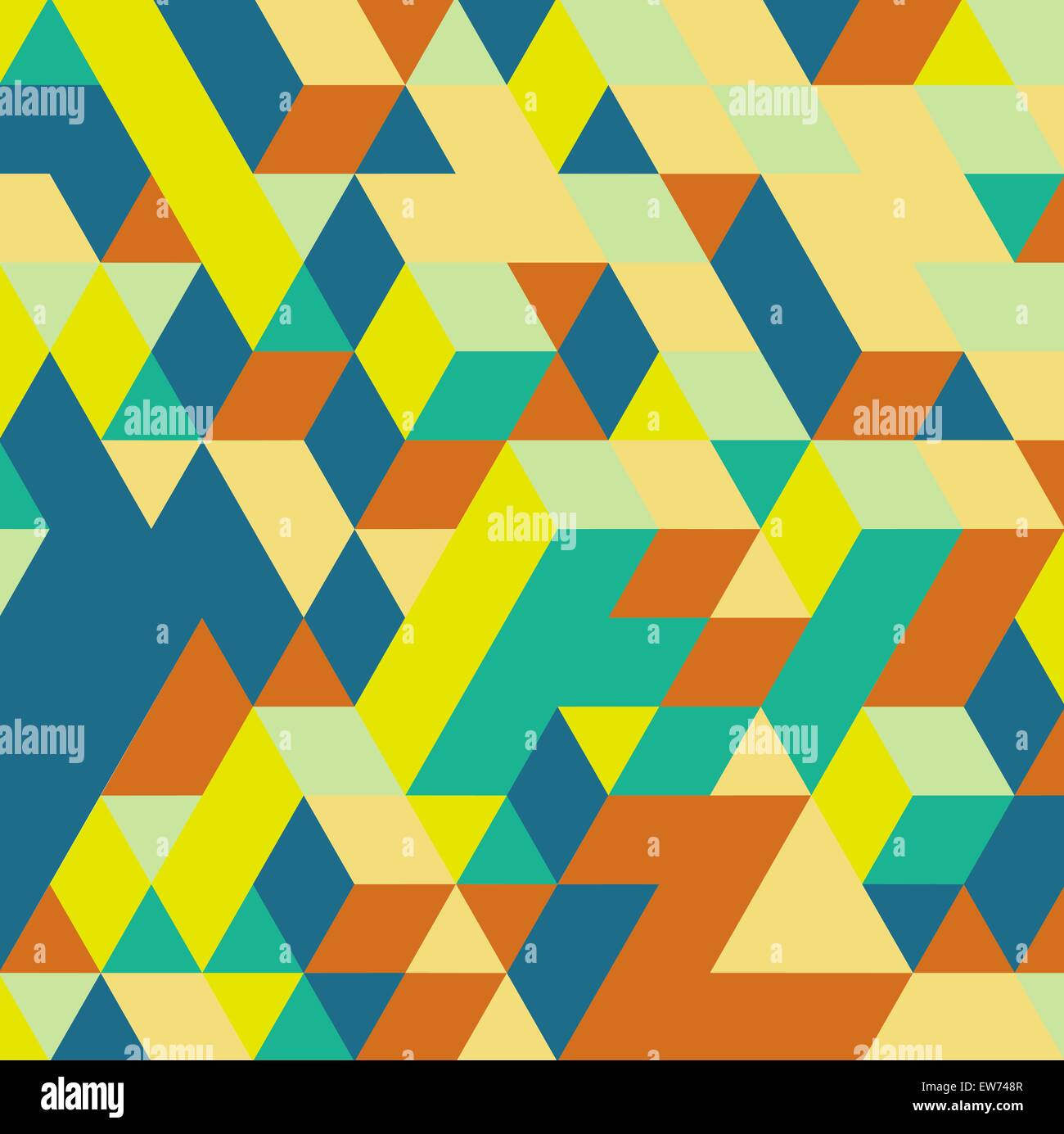 3d blocks structure background. Vector illustration. Background for business presentation Stock ...