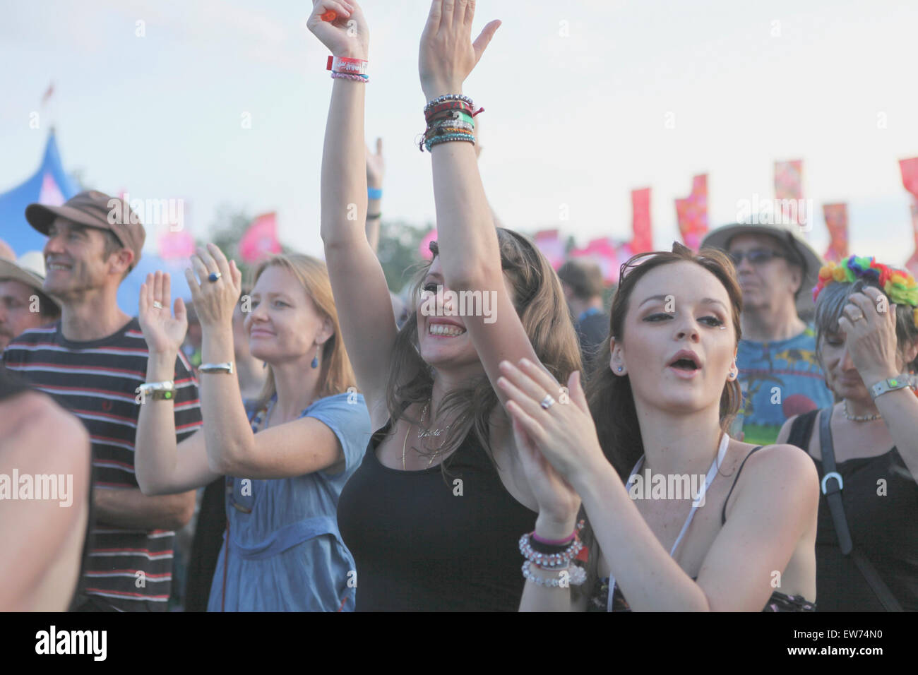 Concert Crowd Girls High Resolution Stock Photography and Images - Alamy