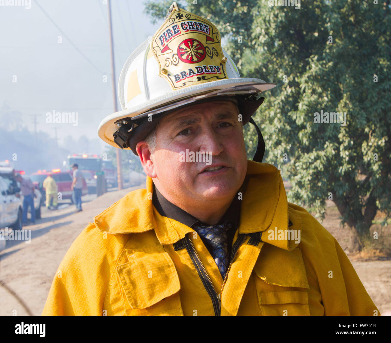 District fire chief hi-res stock photography and images - Alamy
