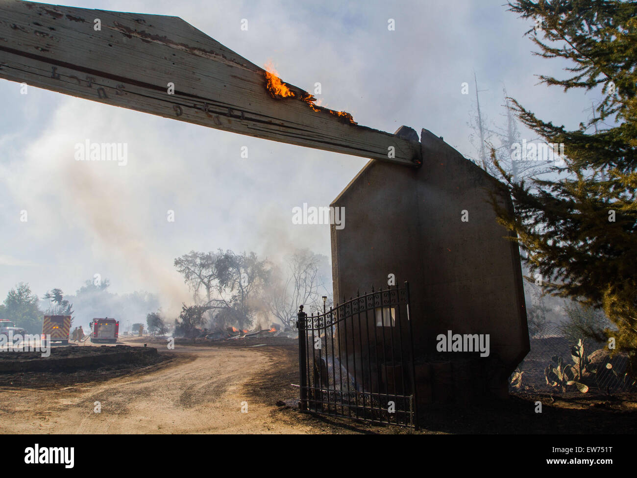 Modesto, California, USA. 18th June, 2015. The Lotus Gardens on north ...