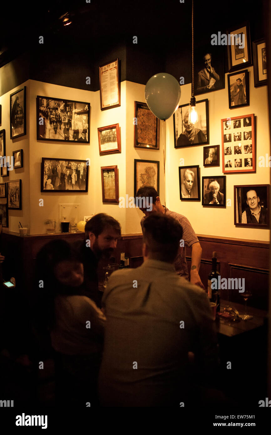 Irish bar in Taiwan, People celebrating Stock Photo - Alamy