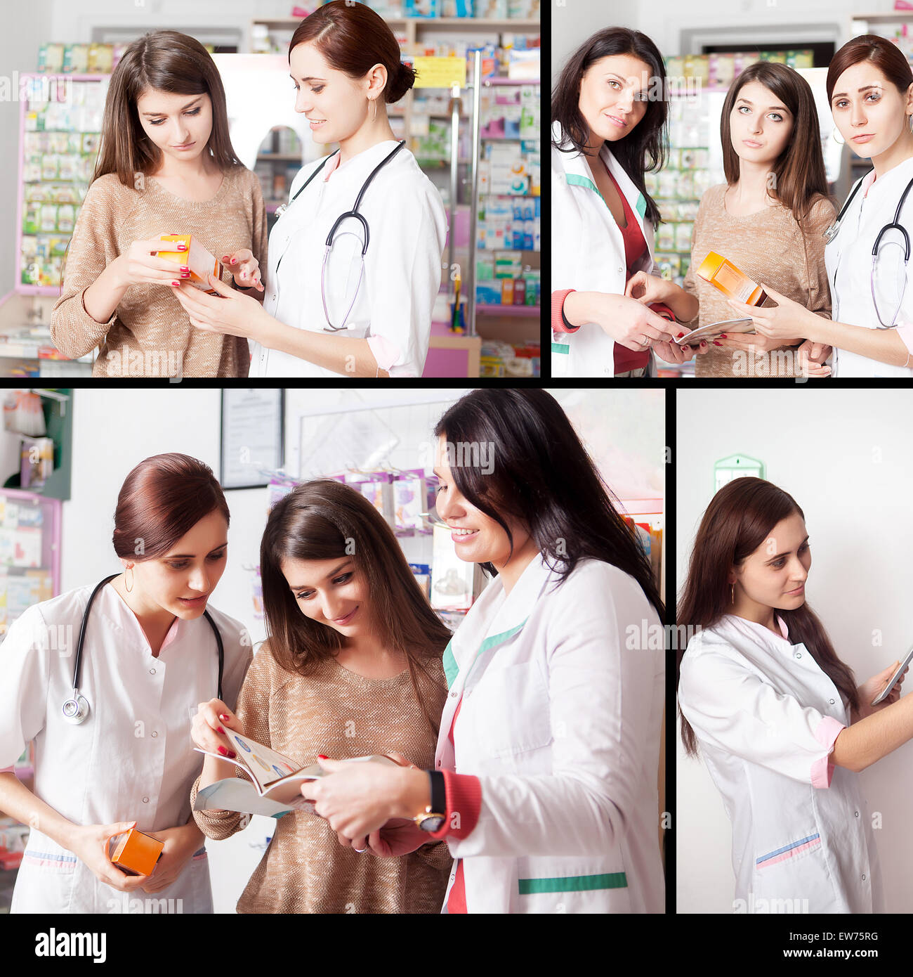 Pharmacy clerk hi-res stock photography and images - Alamy