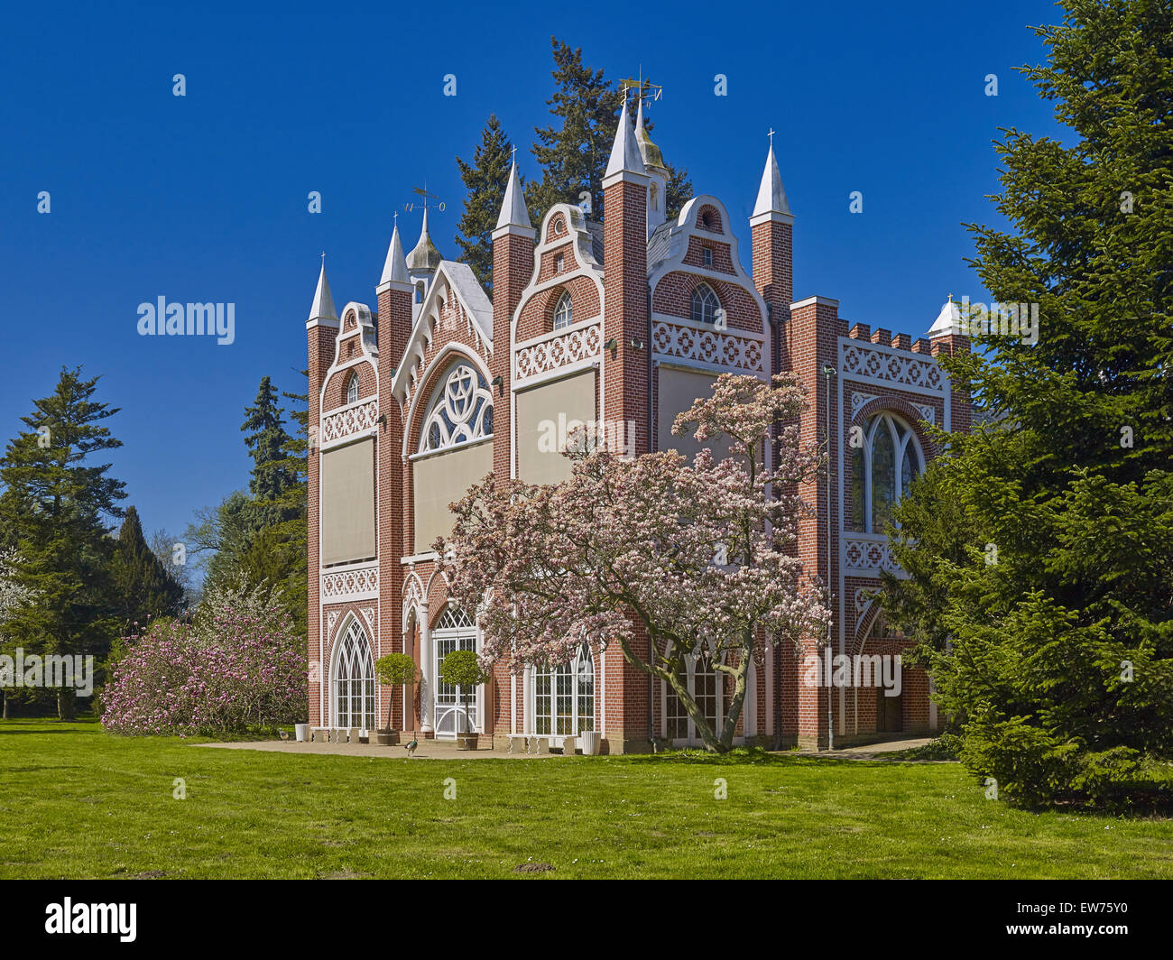 Gothic House In Worlitz Park High Resolution Stock Photography and ...