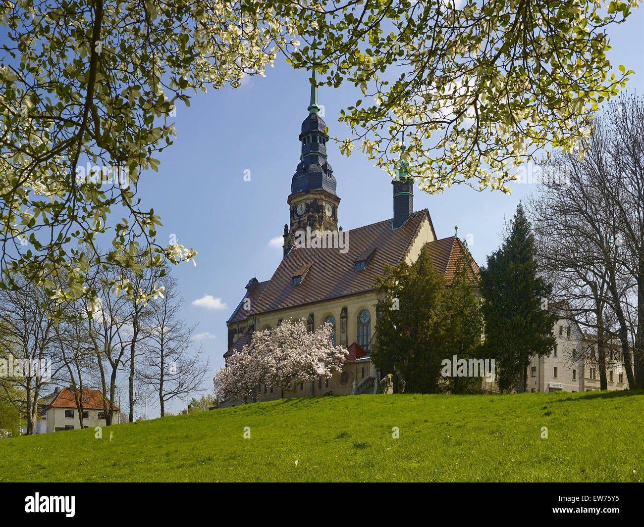 Duchess agnes memorial church in altenburg hi-res stock photography and ...