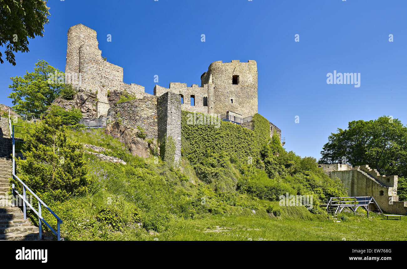 Frauenstein castle, Saxony, Germany Stock Photo - Alamy