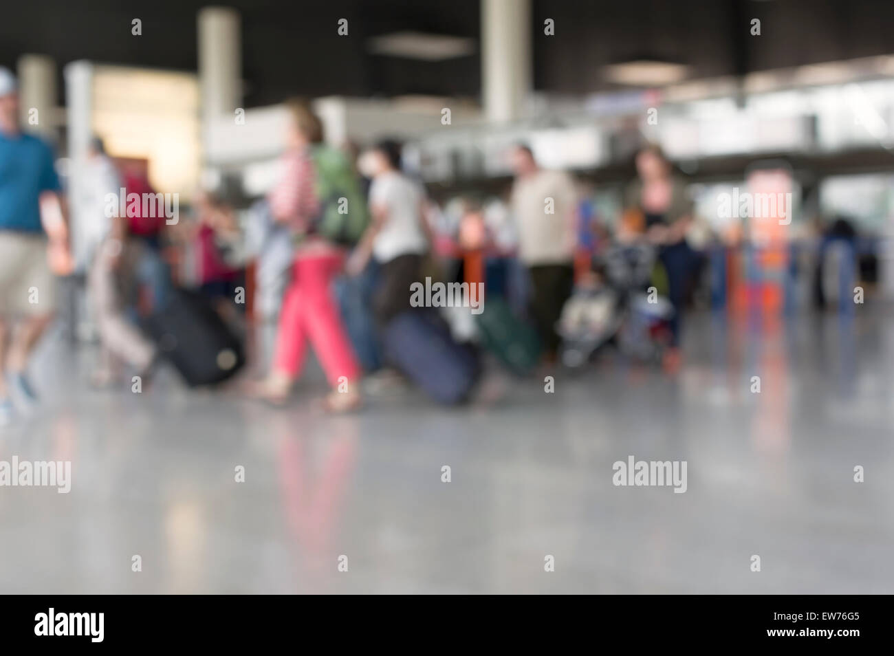 Queue people abstract hi-res stock photography and images - Alamy