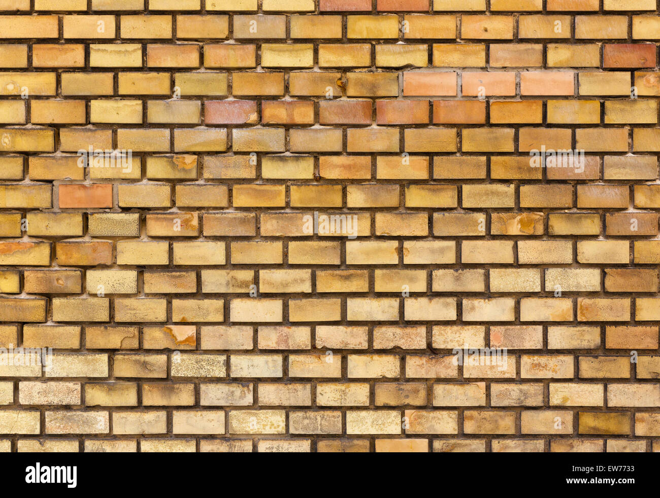 yellow brick wall texture Stock Photo - Alamy