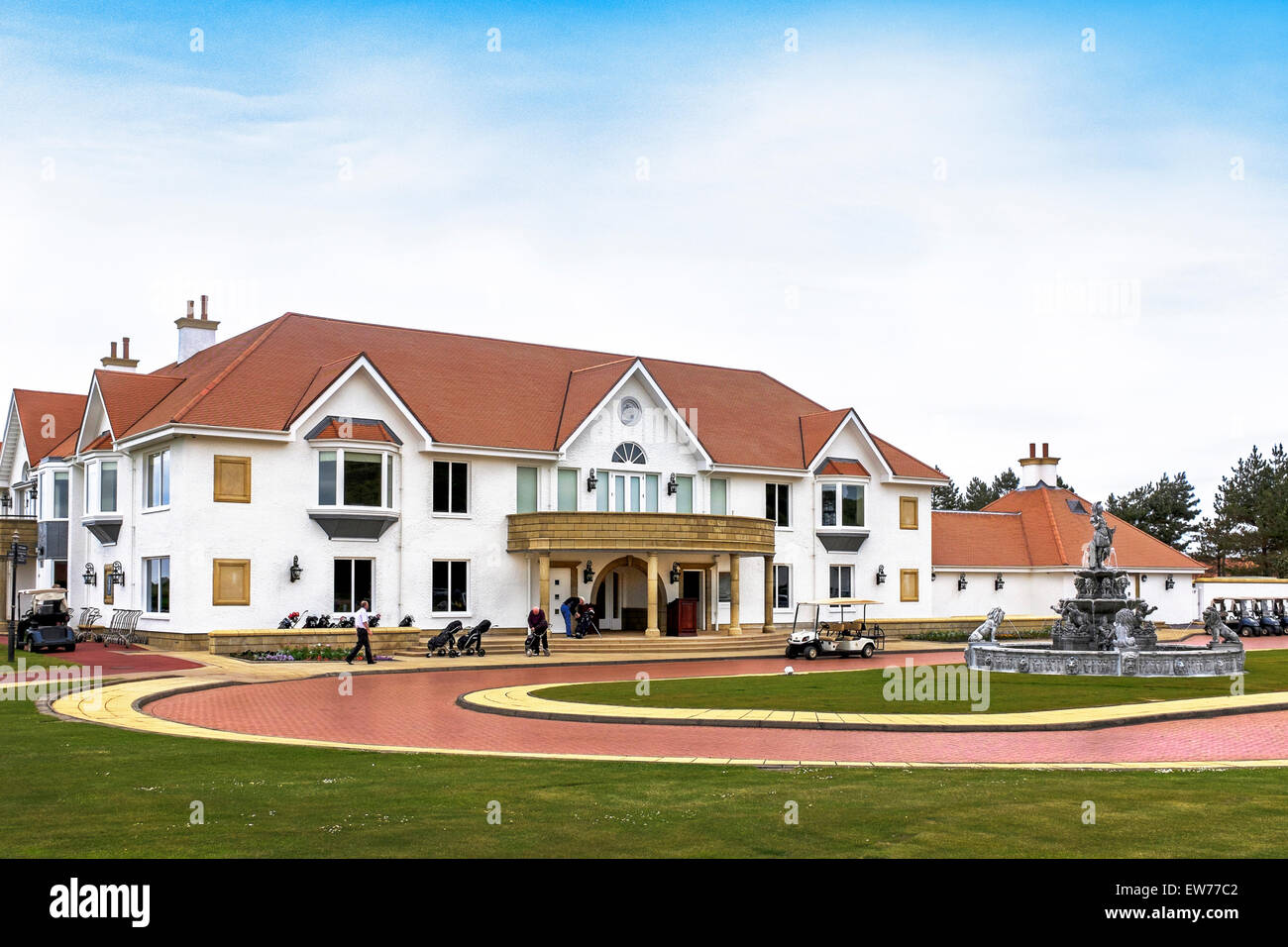 The Clubhouse of Trump Turnberry Golf Club, Turnberry, Ayrshire ...