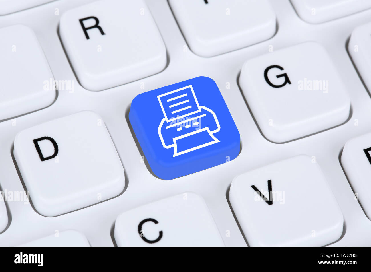 Printer symbol hi-res stock photography and images - Alamy