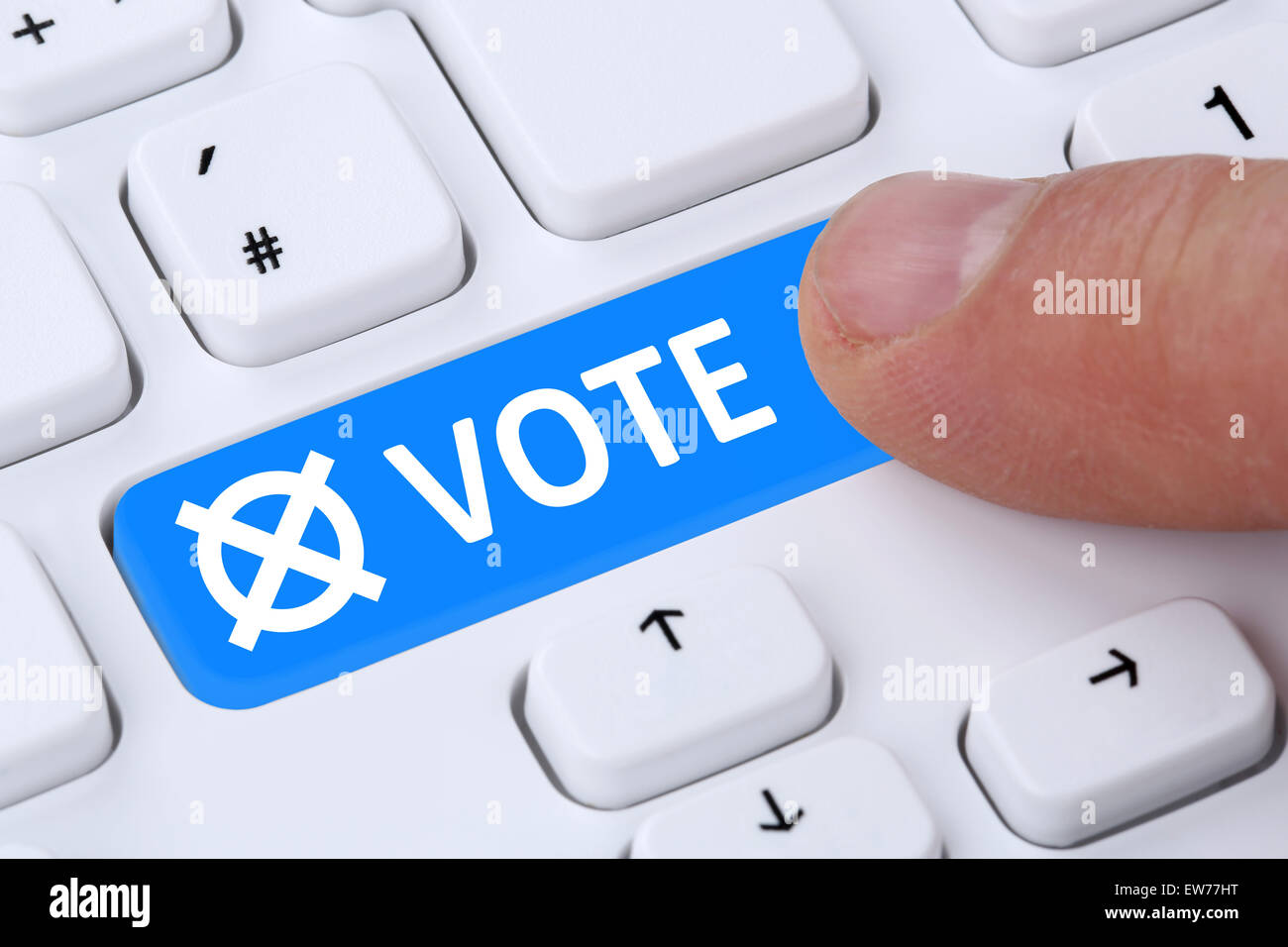 Vote button hi-res stock photography and images - Alamy