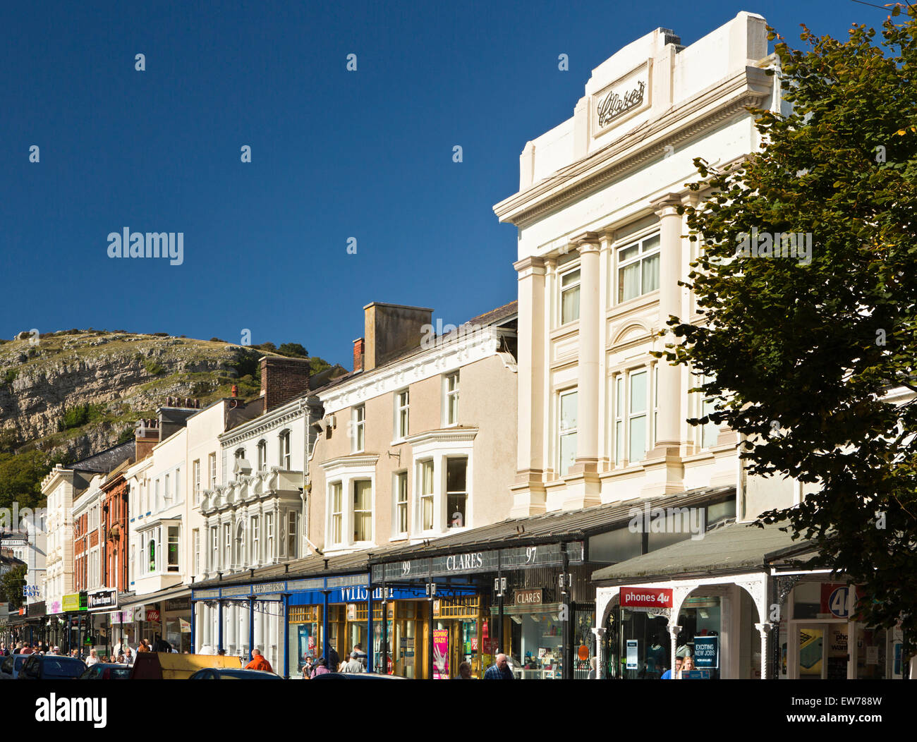 Llandudno mostyn street hi-res stock photography and images - Alamy