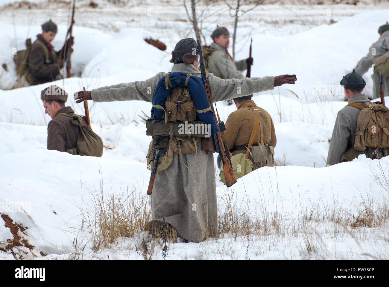 German trenches russia hi-res stock photography and images - Alamy