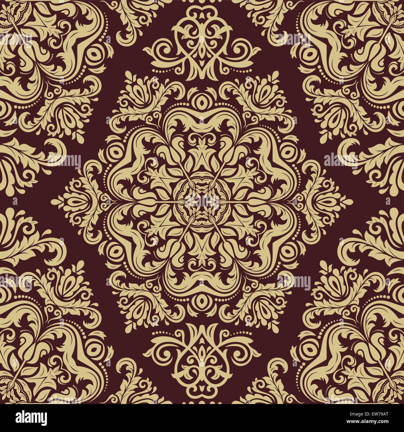 Seamless Orient Vector Background Stock Vector Image & Art - Alamy