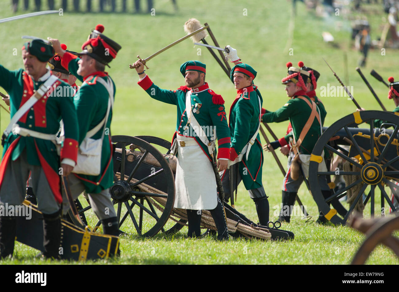 The Battle Of Waterloo Uniforms High Resolution Stock Photography and ...