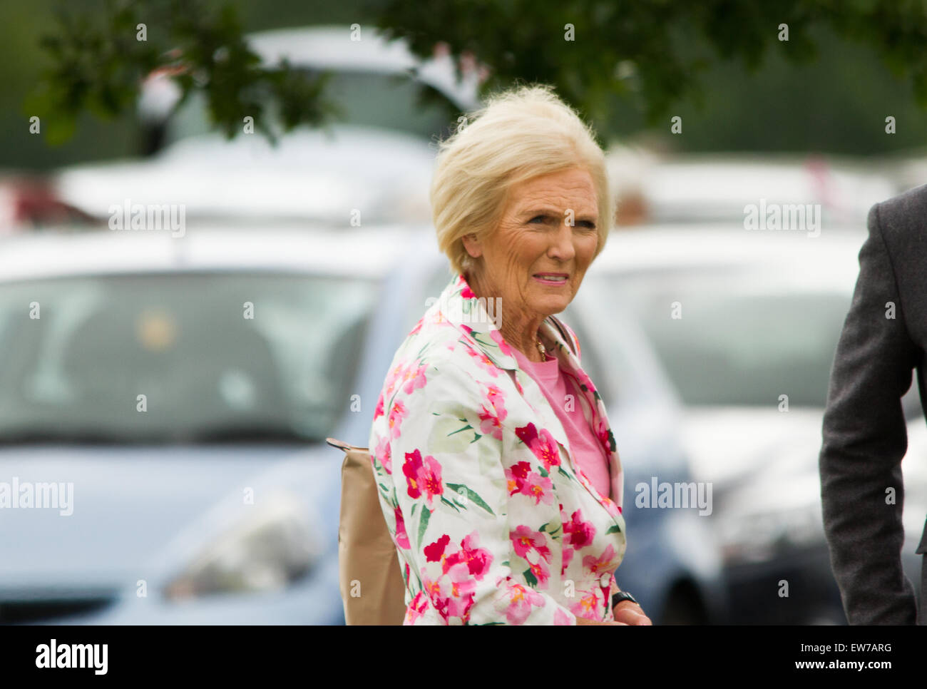 Oxford, UK. 19th June, 2015. Mary Berry Opens the Blenheim palace ...