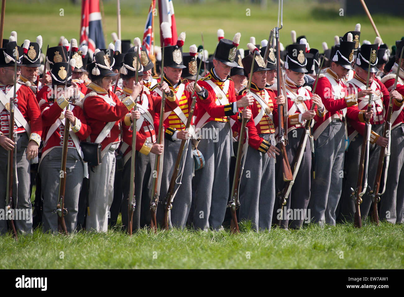 The Battle Of Waterloo Uniforms High Resolution Stock Photography and ...