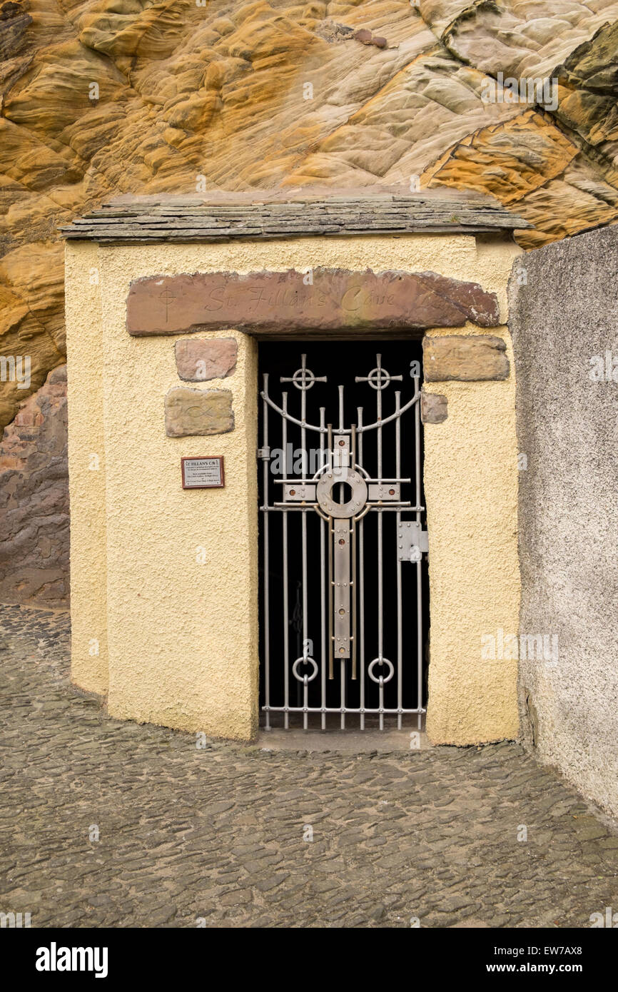 St Fillan's Cave Stock Photo - Alamy