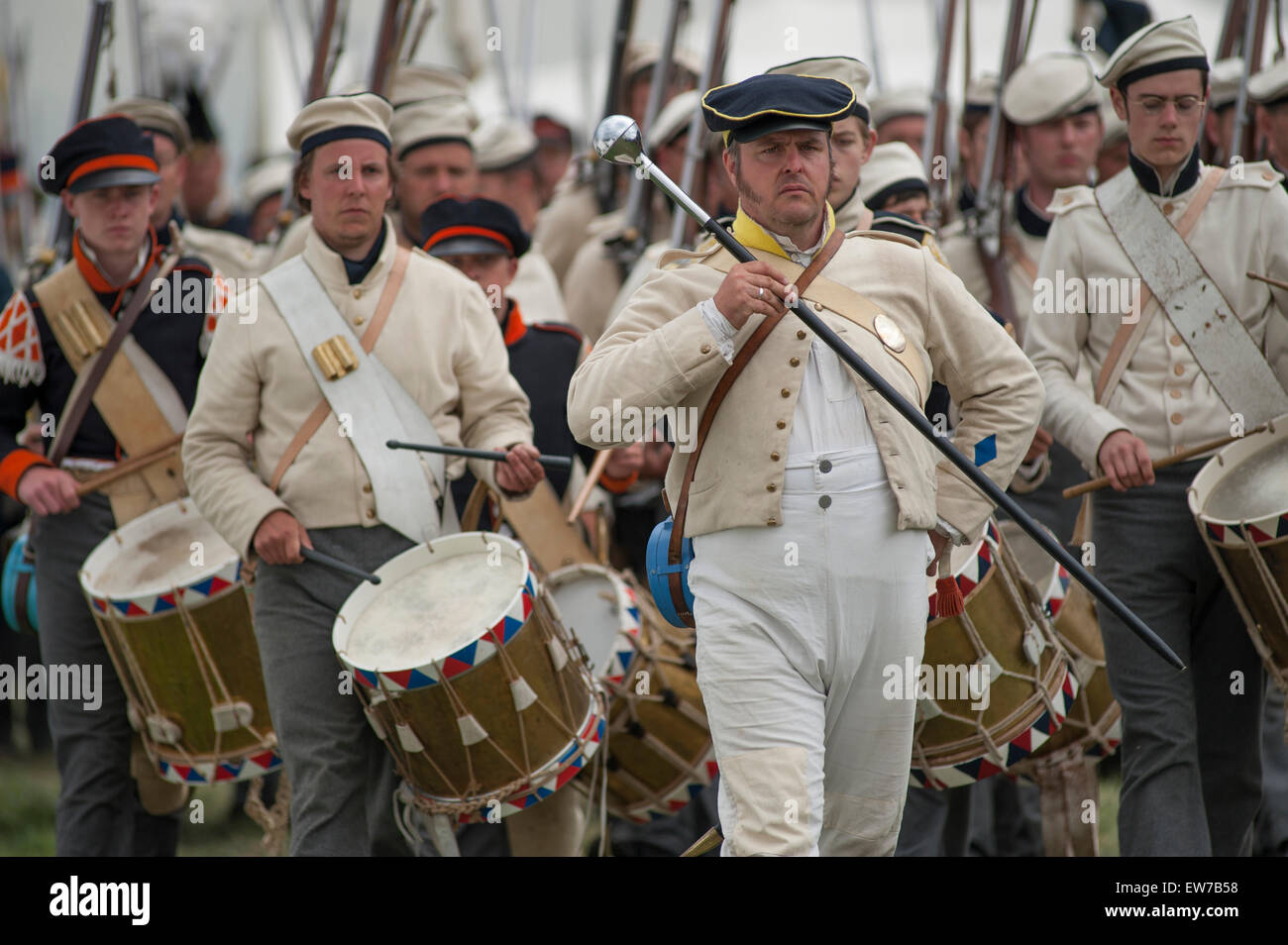 French napoleonic marching in battle hi-res stock photography and ...