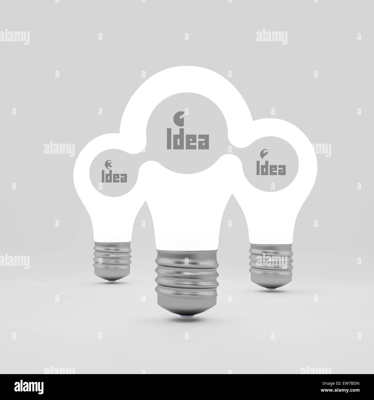 TEAM. Idea concept. 3d vector illustration. Can be used as background ...