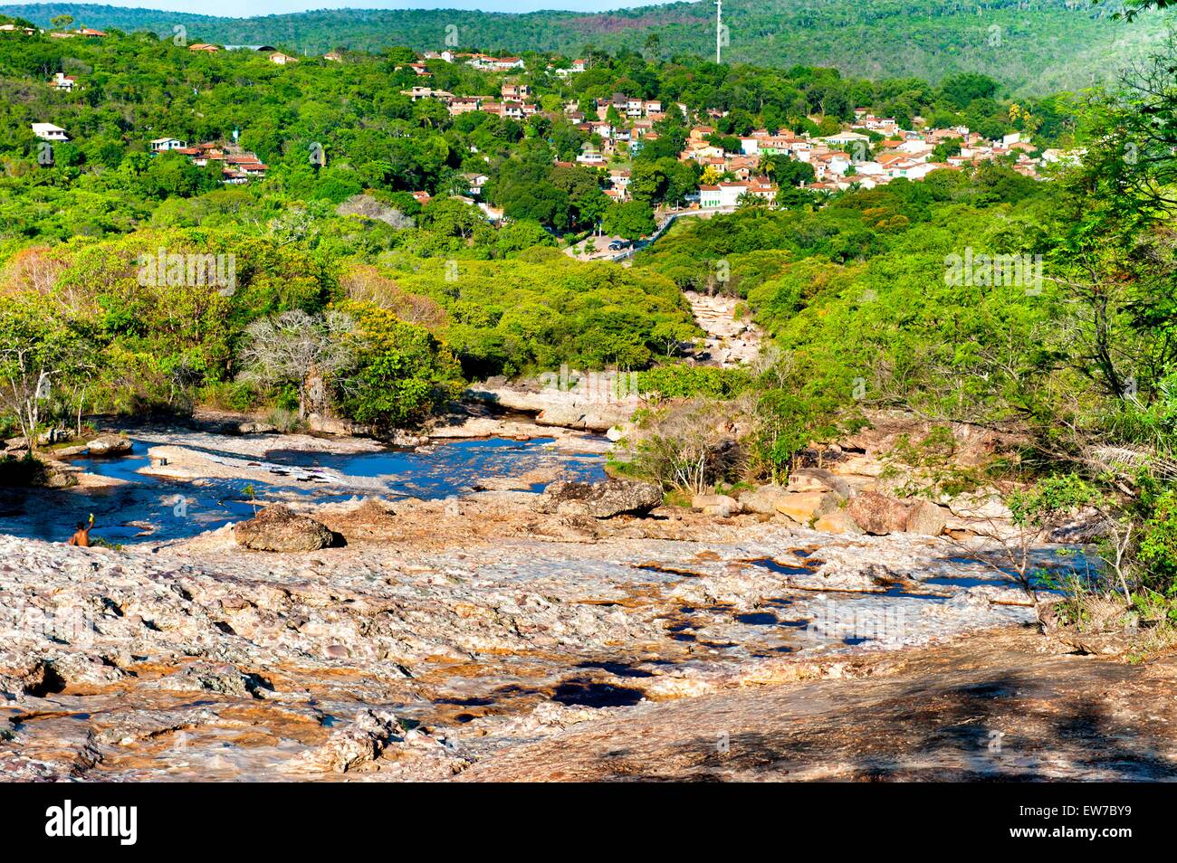 Lencois City, Chapada Diamantina, Brazil Stock Photo - Alamy