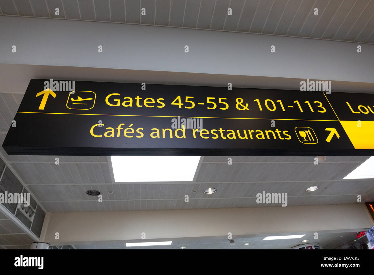 Gatwick north terminal gate hi-res stock photography and images - Alamy