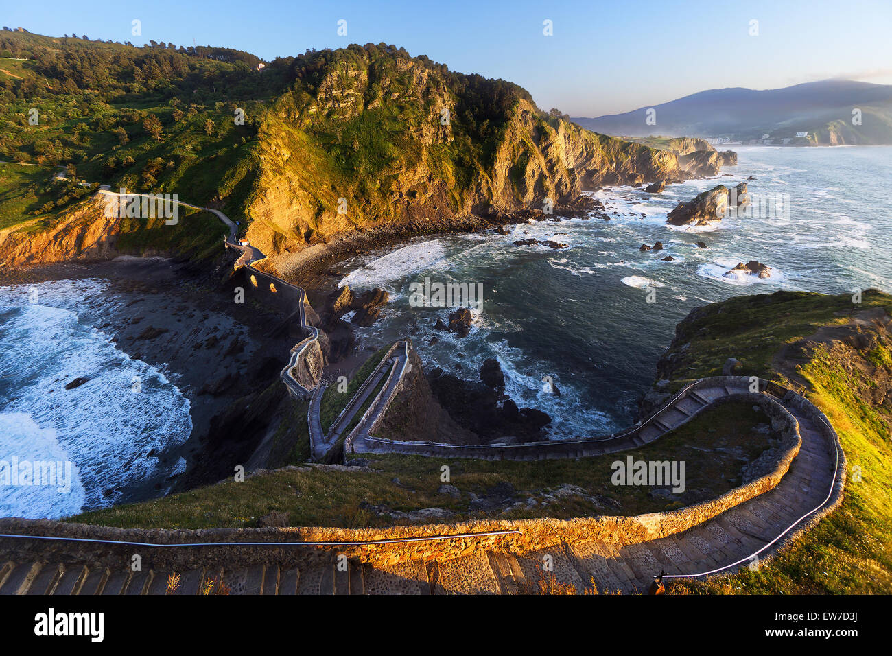 Gaztelugatxe Stairs High Resolution Stock Photography and Images - Alamy